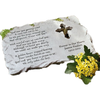 Send Cross Memorial Stone to USA