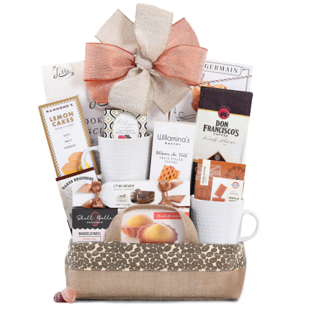 Sweet Sips with Tea and Coffee - Flower & Gift Delivery to Russia and ...
